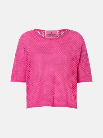 Lieblingsst&uuml;ck Kurzarmpullover AriadneL mit Baumwolle und Viskose