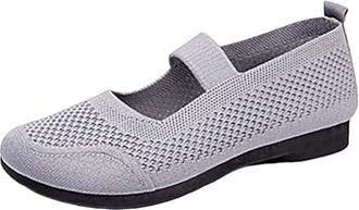 Generic Slip On Baskets orthop&eacute;diques pour femme - L&eacute;g&egrave;res et respirantes - Chaussures d&eacute;t&eacute; d&eacute;contract&eacute;es - Largeur H - Chaussures de randonn&eacute;e - Chaussures d