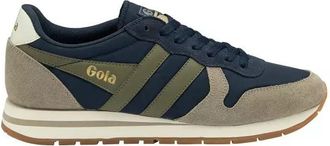 Gola Unisex Daytona Chute Sneaker, Navy/Rhino/Khaki, 40 EU