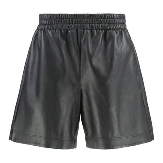 Gucci Bonded Leather Jersey Shorts - - Shorts - Herren - Schwarzk - M