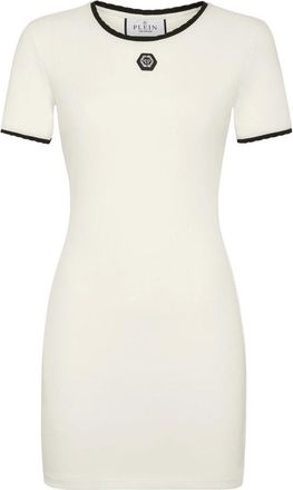 Philipp Plein Damen, Kleider, Weiß, LGröße