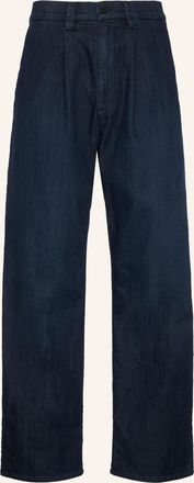 7 For All Mankind Chino Pants Pleated Straight Fit blau