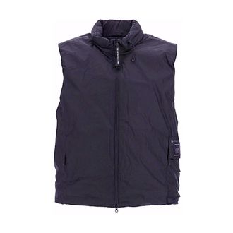 C.P. Company C.p. Company, Homme, Vestes, Bleu, Taille: S Gilet élégant pour vêtements dextérieur