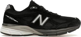 New Balance Low-Top Sneaker - New Balance 990v4 MiUSA Black Silver - Gr. 36 (EU) - in Schwarz - f&uuml;r Damen