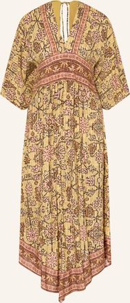 BA&SH Ba&Sh Kleid Pipa Mit 3/4-Arm gelb