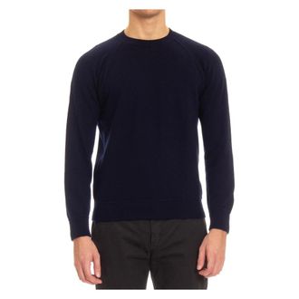 Gran Sasso Round-Neck Strickwaren - - Knitwear - Herren - Blau - M