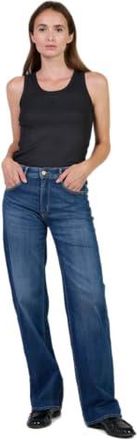 Le Temps Des Cerises Jeans Pulp Wide Leg Miley Taille Haute Bleu N&deg;2