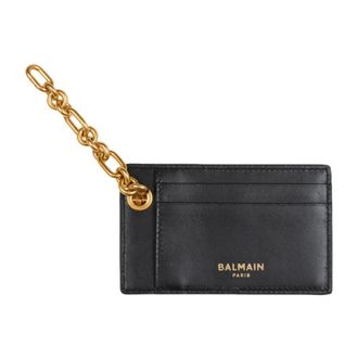 Balmain Pulse Monogram Jacquard Kartenetui - - Accessories - Damen - Schwarzk - ONE SIZE