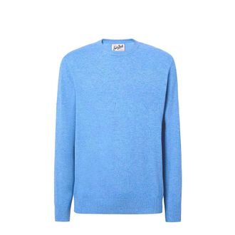 MC2 Saint Barth Rundhals-Strickpullover - - Knitwear - Herren - Blau - S