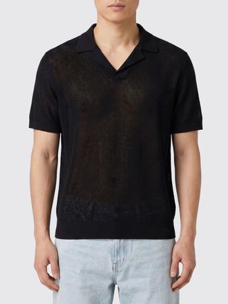 Roberto Collina Polo Homme couleur Noir