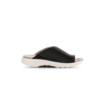 Gabor Schwarze Rollende Slide Sandale - - Shoes - Damen - Schwarzk - 38 1/2 EU