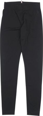 Moncler Femme, Pantalons, Noir, Taille: 38 FR Grenoble Logo Leggings