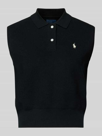 Polo Ralph Lauren Slim Fit Pullunder aus Baumwoll-Mix