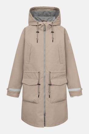Derbe Derbe Regenjacke Phoeby Dog Damen Beige Hundejacke