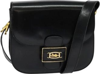 Celine Pre-owned Cuir sacs-celine - Femme - Pre-owned - Noir - Taille: ONE Size