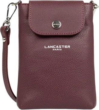 Lancaster Pochette pour smartphone Milano Bao - Femme - Accessoires - Rouge - Taille: ONE Size