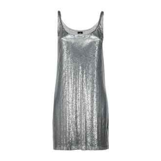 Paco Rabanne Metallic Knit Dress - - Dresses - Damen - Grau - M