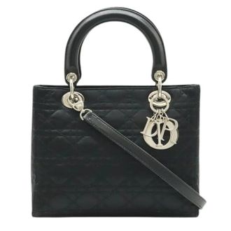Dior Pre-owned Lady 2way Bag - - Pre-owned - Damen - Schwarzk - ONE SIZE