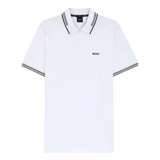 HUGO BOSS Polo Paul - - Tops - Herren - Wei&szlig; - 3XL
