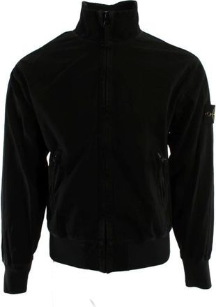 Stone Island Homme, Vestes, Noir, Taille: S Bomber Jacket