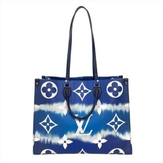Louis Vuitton Pre-owned Toile sacs-louis-vuitton - Femme - Pre-owned - Bleu - Taille: ONE Size