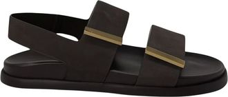 Tod's Femme, Chaussures, Brun, Taille: 37 1/2 EU Footbed Gomma 68K Fasce Term.Met