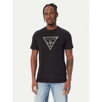 Guess T-Shirt M6BI56 K6193 Schwarz Regular Fit