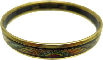 Herm&egrave;s Armband - NEUES HERMES ARMBAND BEDRUCKTE EMAILLE BRASILIEN 1 - Gr. ONESIZE - in Mehrfarbig - f&uuml;r Damen