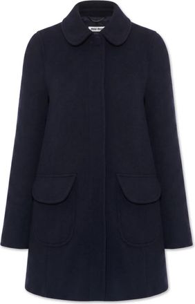 Moschino Wollmantel - - Coats - Damen - Blau - S