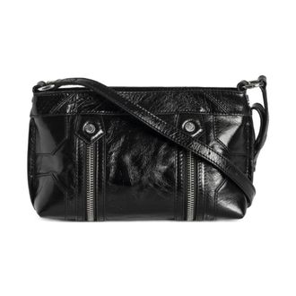 Zadig&Voltaire Femme, Sacs, Noir, Taille: ONE Size Sunny Mood Vintage Patent Bag