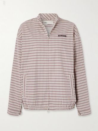 Tory Sport Jacke Aus Kariertem Twill - Neutral