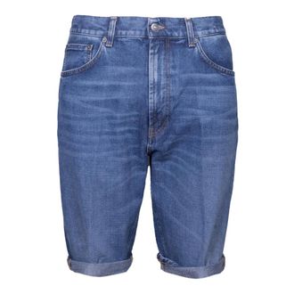 Dondup Homme, Shorts, Bleu, Taille: W38 Lenz Bermuda Shorts