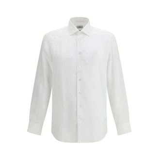 Etro Homme, Chemises, Blanc, Taille: 2XL Chemise en lin avec Pegaso
