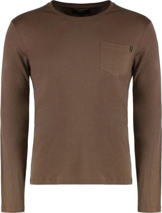 Moorer Homme, Tops, Brun, Taille: 44 FR T-Chemises