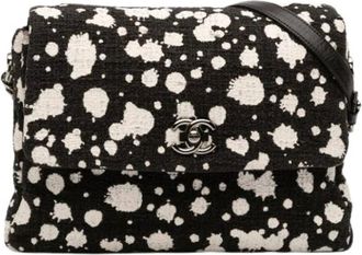 Chanel Pre-owned Sac bandouli&egrave;re en tweed peint - Femme - Pre-owned - Multicolore - Taille: ONE Size