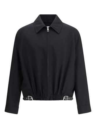 Loewe veste ceintur&eacute;e &agrave; fermeture zipp&eacute;e - Noir