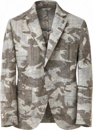 Bob Blazer - Homme - Vestes - Multicolore - Taille: 2XL