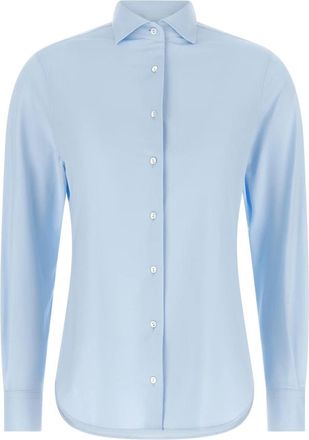 Xacus Femme, Blouses et Chemises, Bleu, Taille: 36 FR Chemise Pina
