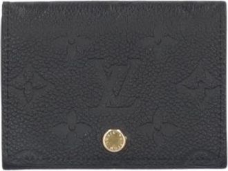 Louis Vuitton unisex, Pre-owned, Noir, Taille: ONE Size Portefeuille en toile Pre-owned