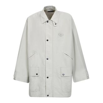 Balenciaga &Uuml;bergro&szlig;e Parka - - Jackets - Herren - Beige - S