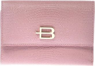 Baldinini Femme, Accessoires, Rose, Taille: ONE Size Lizard Print Wallet