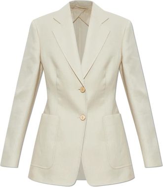 Max Mara Femme, Vestes, Beige, Taille: 40 FR Volonta Blazer