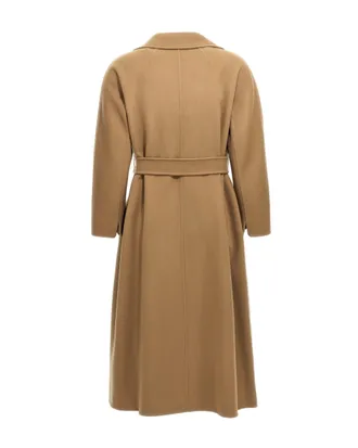 Max Mara Womens Midi Coat Esturia Camel