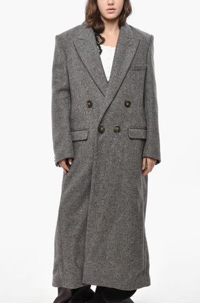 Stella McCartney Zweireihiger Mantel im Oversized-Design Stella McCartney
