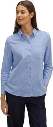 Street One A344379 Chemise Chambray, Bleu Original, 44 Femme