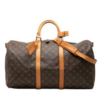 Louis Vuitton unisex, Pre-owned, Brun, Taille: ONE Size Sac de voyage en tissu Pre-owned