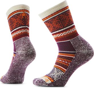 Smartwool Unisex Everyday Cozy Fair Isle Sweater Crew Soc Socken, Moonbeam, XL