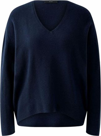 Oui Damen, Strickwaren, Blau, MGr&ouml;&szlig;e