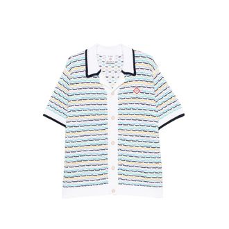 Casablanca Patterned Button-up Shirt