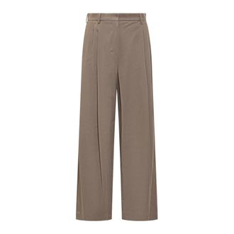 Max Mara Femme, Pantalons, Beige, Taille: 38 FR Omero Pantalons
